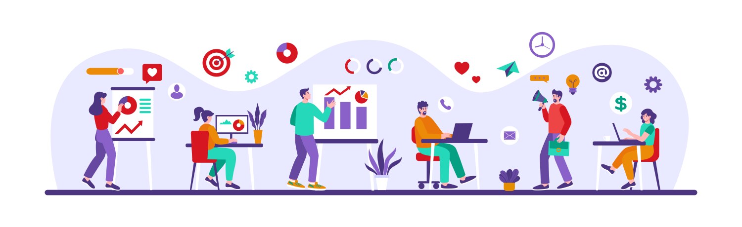 Office Work Vector Images (over 530,000)