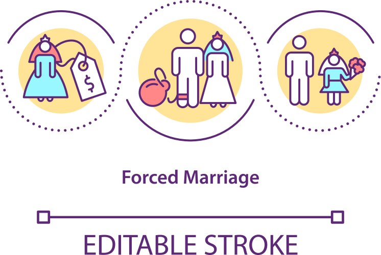 Forced Marriage Vector Images (over 120)