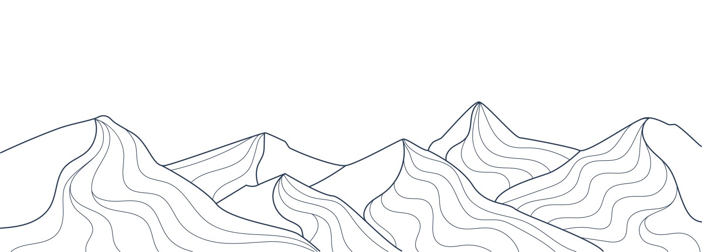 Mountain Outlines Vector Images (over 64,000)