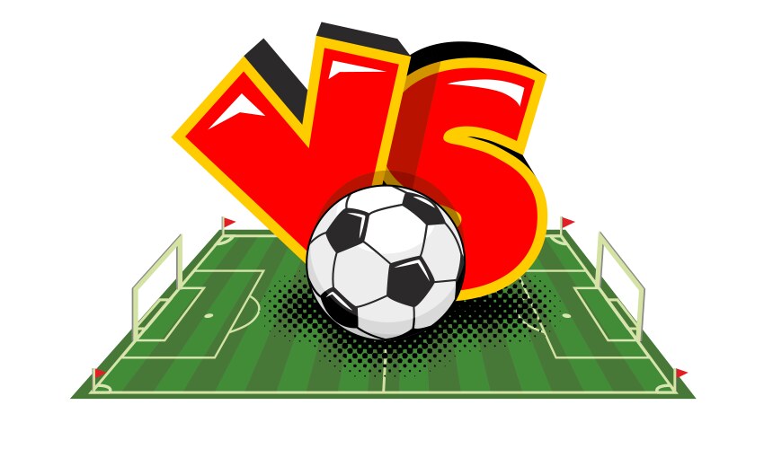 Cartoon Football Pitch Vector Images (over 1,200)