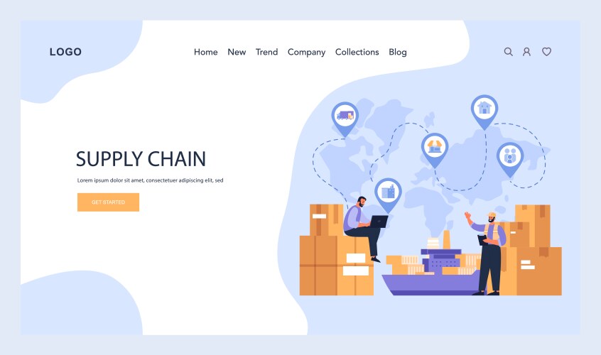 Supply Chain Vector Images (over 6,700)