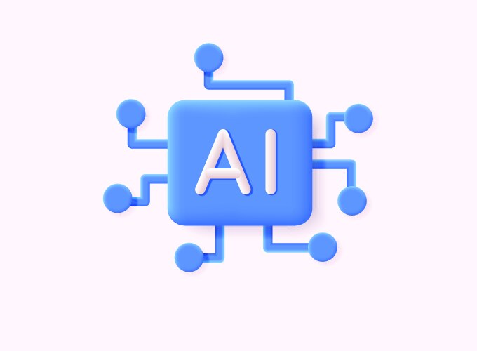 Ai generated icon generate symbol artificial Vector Image Ai generated icon generate symbol artificial Vector Image