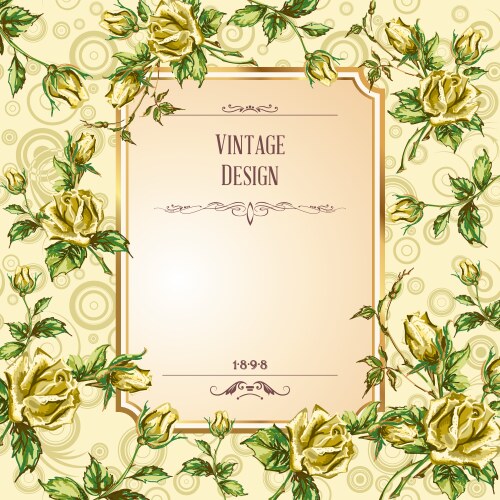 Business card with beautiful delicate pink flowers