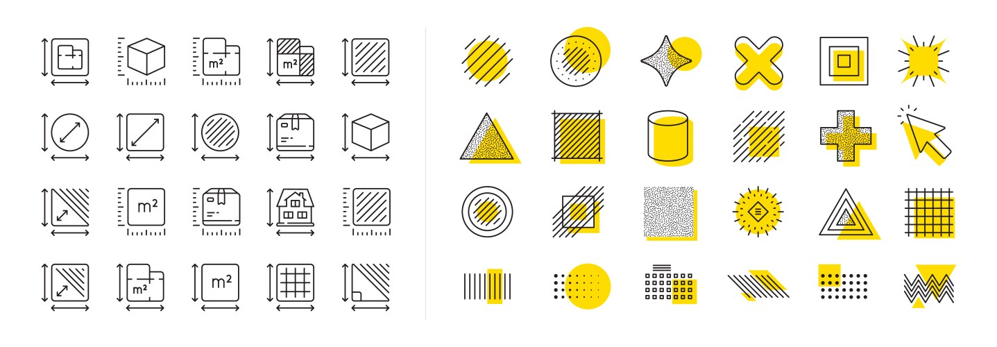 Dimension Vector Images (over 36,000)