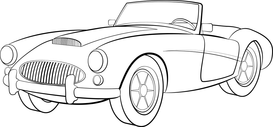 Car Outline Drawing Vector Images (over 18,000)