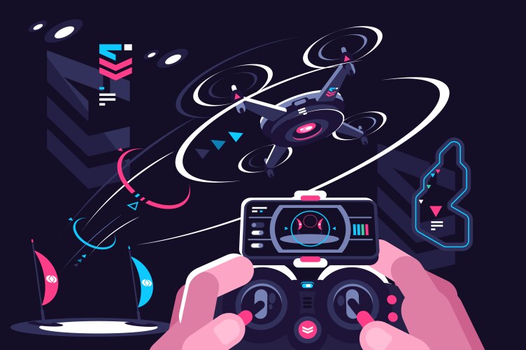 Drone Racing Vector Images (over 380)