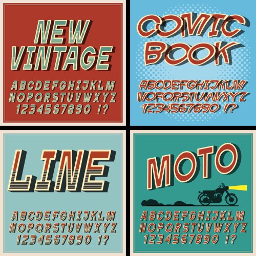 Cartoon Fonts Vector Images (over 100,000)