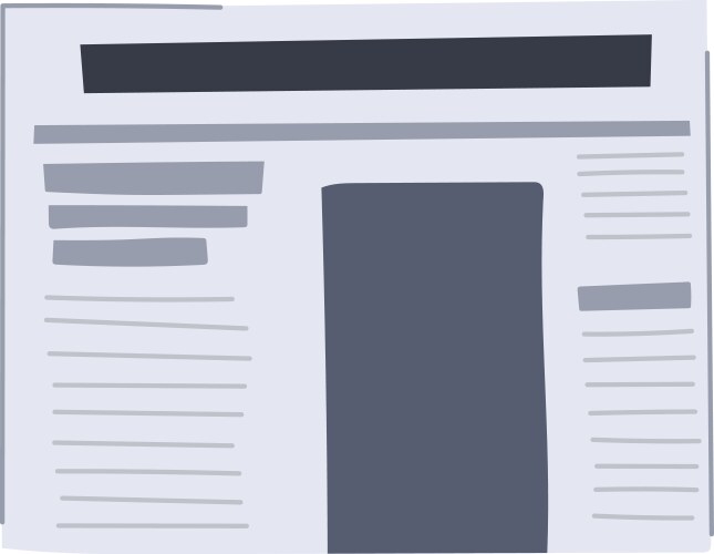 Newspaper Cartoon Vector Images (over 5,600)