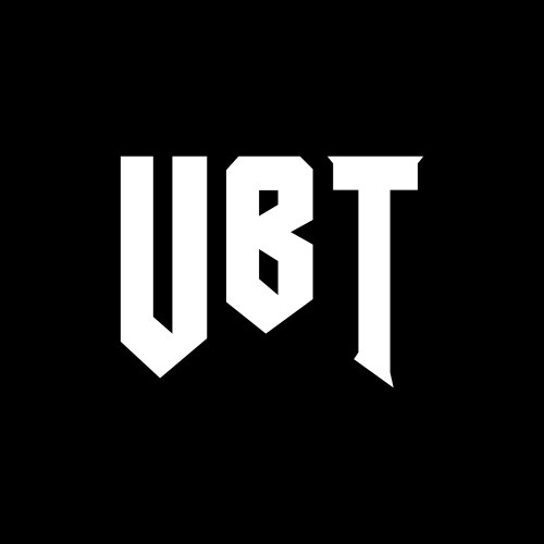 Ubt logo letter design Royalty Free Vector Image