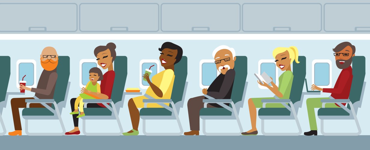 Flight Attendant Cartoon Vector Images (over 1,300)