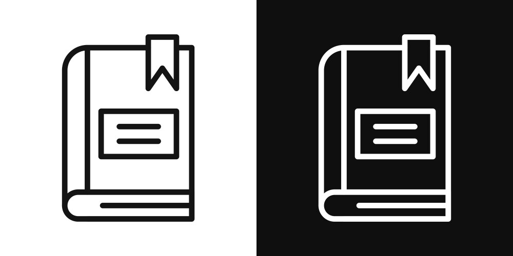 Brand guidelines icon set manual guide book Vector Image