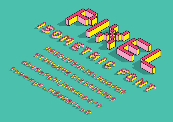 Lowercase Pixel Alphabet Vector Images (86)