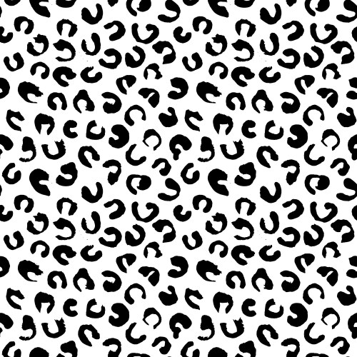 Leopard skin repeated seamless pattern texture Vector Image
