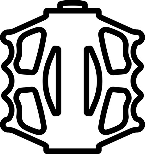 Bike pedal icon Royalty Free Vector Image - VectorStock