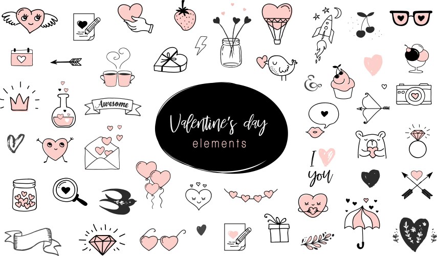 Love Doodles Vector Images (over 180,000)