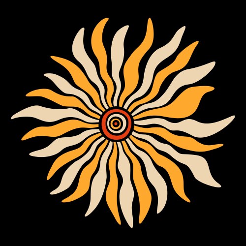 Stylized Sun Vector Images (over 12,000)