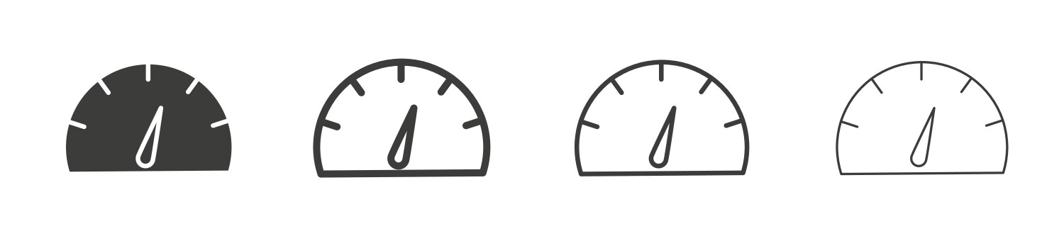 Tachometer icon Royalty Free Vector Image - VectorStock Tachometer icon Royalty Free Vector Image - VectorStock