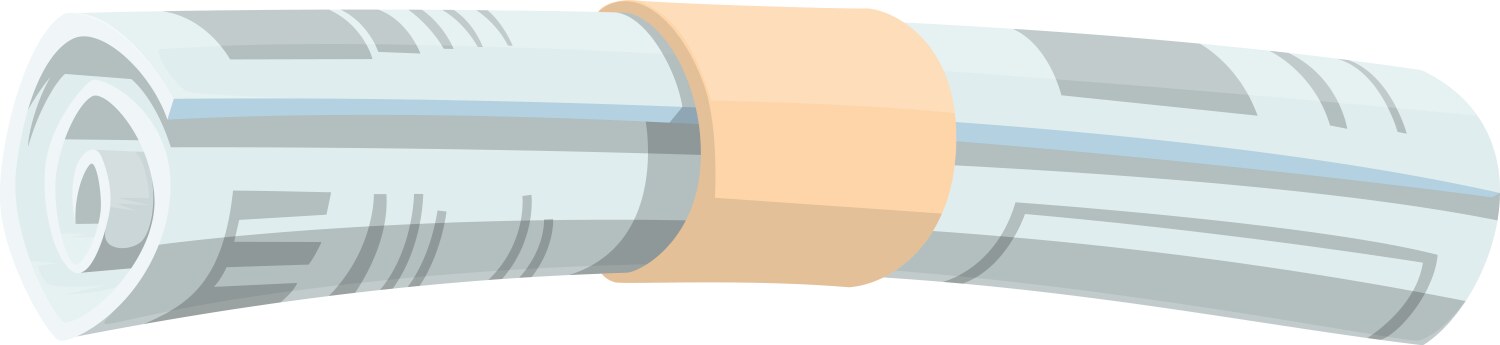 Folded newspaper Royalty Free Vector Image - VectorStock