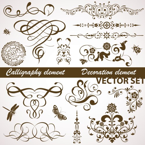 Calligraphic Vector Images (over 270,000)