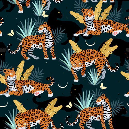 Jaguar Jungle Vector Images (over 9,400)