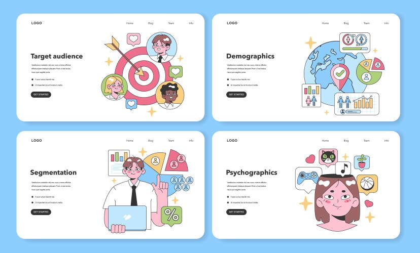 Value proposition concept flat Royalty Free Vector Image