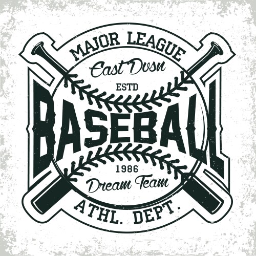 Vintage monochrome college logos Royalty Free Vector Image