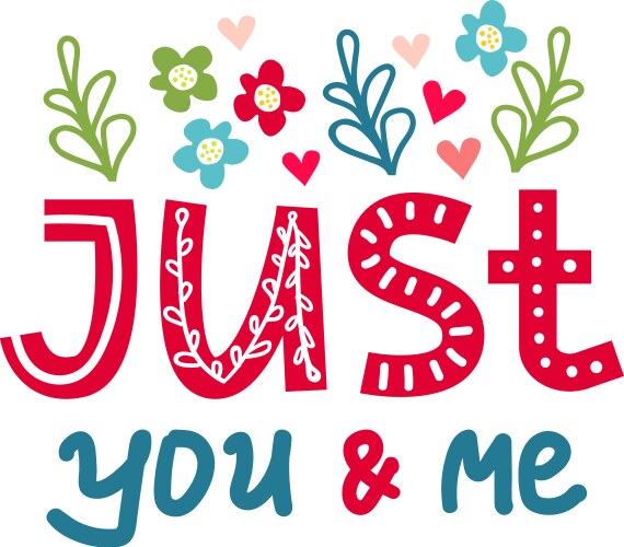 I love you beautiful lettering Royalty Free Vector Image