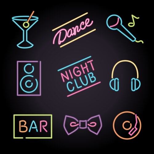 Neon Vector Images (over 880,000)