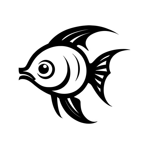 Fish Shape Outline Vector Images (over 11,000)