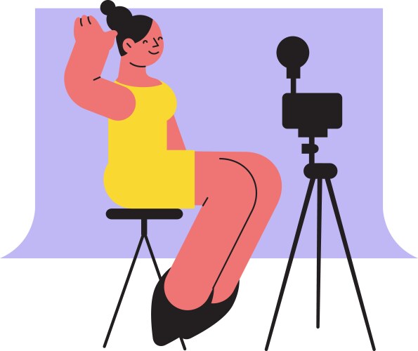 Photography studio Royalty Free Vector Image - VectorStock