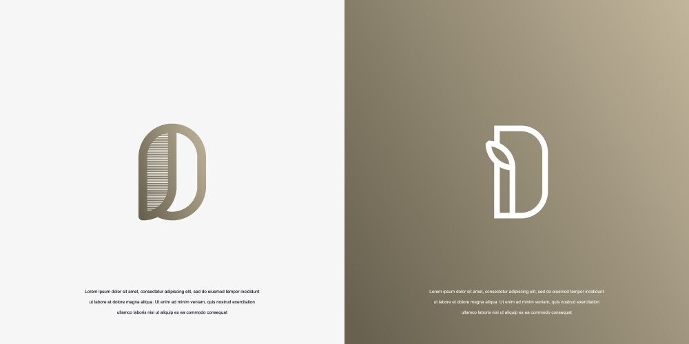 Stylish Font Letter D Vector Images (over 4,800)