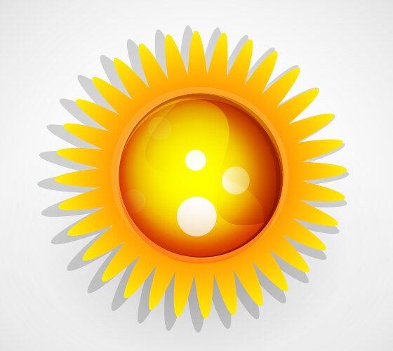 Sunshine Royalty Free Vector Image - VectorStock