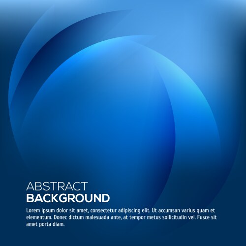 Futuristic abstract background modern blue Vector Image