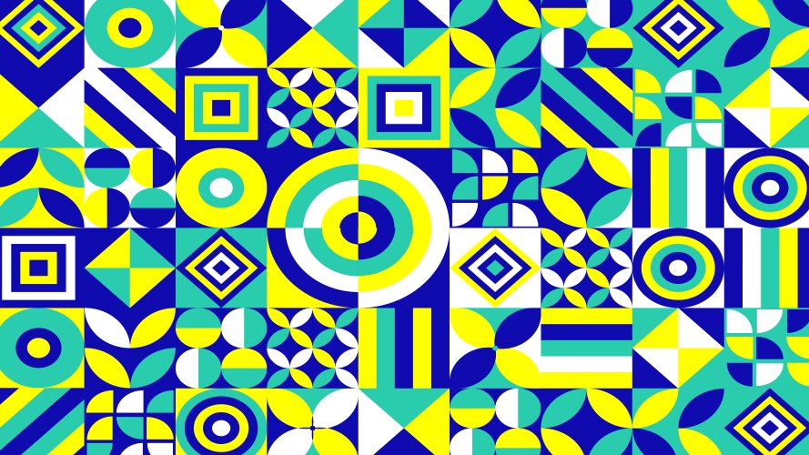 Abstract geometric special pattern design Vector Image