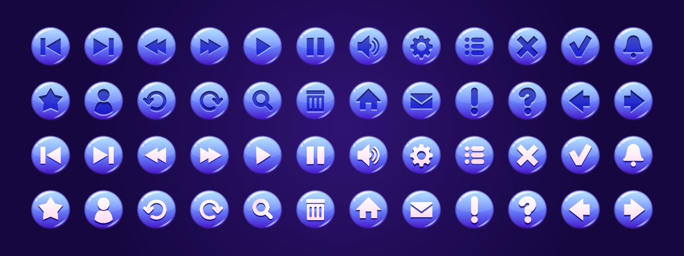Back Button Game Ui Vector Images (over 130)