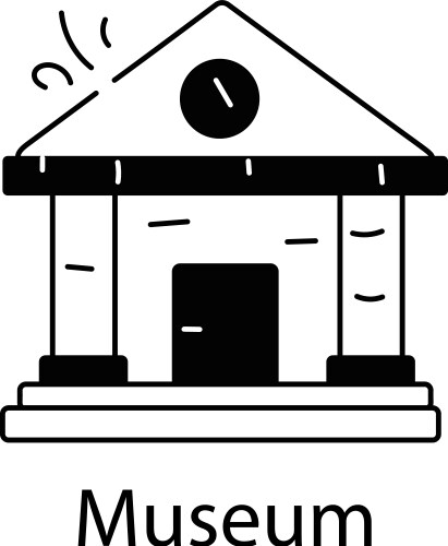 Museum Royalty Free Vector Image - VectorStock