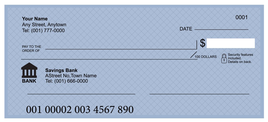 Blank Check Vector Images (over 20,000)