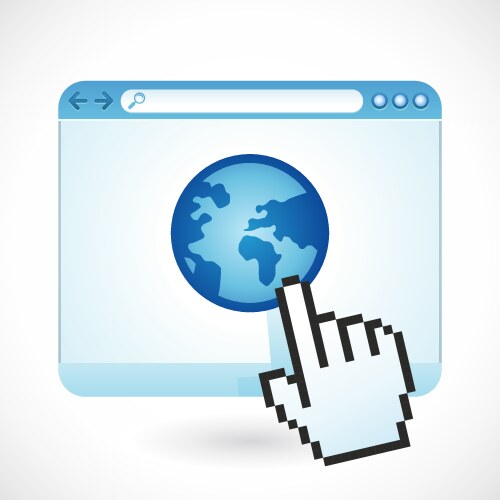 Brave browser logo symbol black silhouette Vector Image