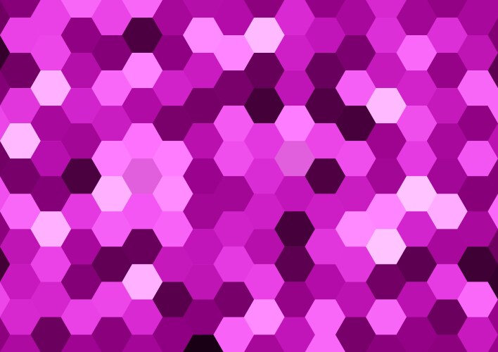 Abstract retro design background with hexagon Vector Image