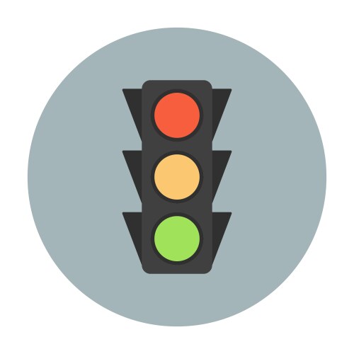 Green Traffic Light Icon Vector Images (over 7,100)