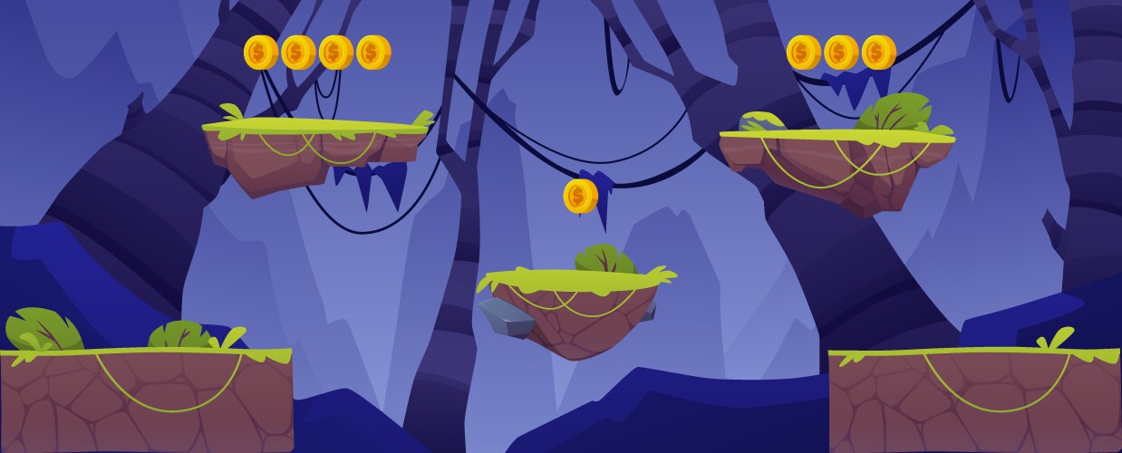 Platform Game Background Vector Images (over 6,600)
