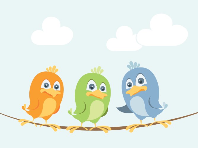 Birds on a Wire Vector Images (over 2,200)