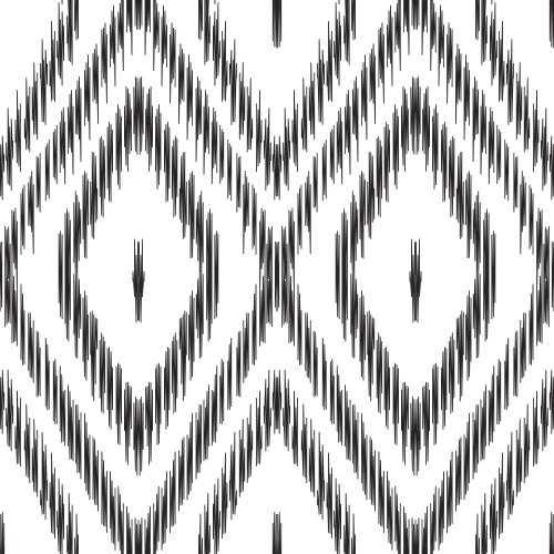 Ikat seamless pattern Royalty Free Vector Image