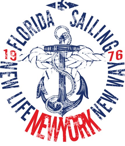 Sailing banner Royalty Free Vector Image - VectorStock