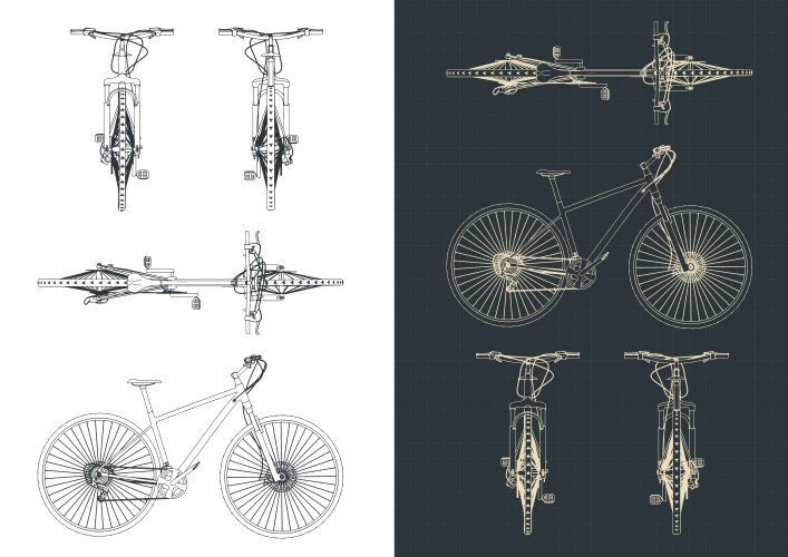 Road bike Royalty Free Vector Image - VectorStock