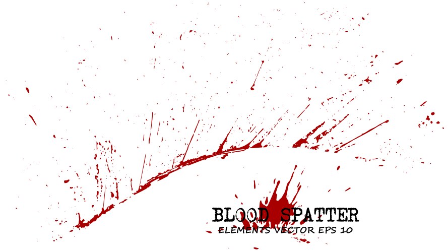 Blood Splatter Vector Images (over 5,900)