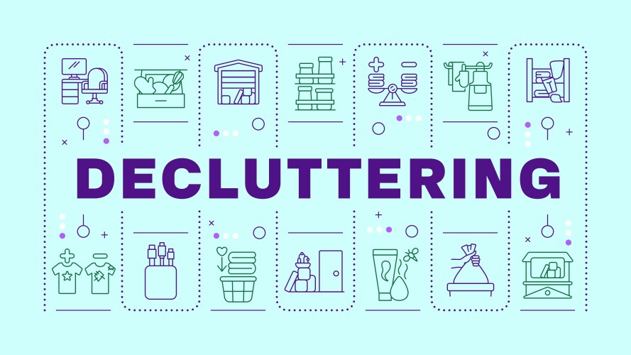 Employee perks turquoise word concept Royalty Free Vector