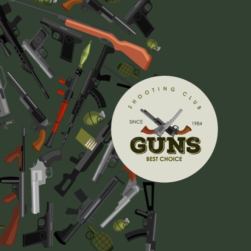 Firearm Logos Vector Images (over 5,000)