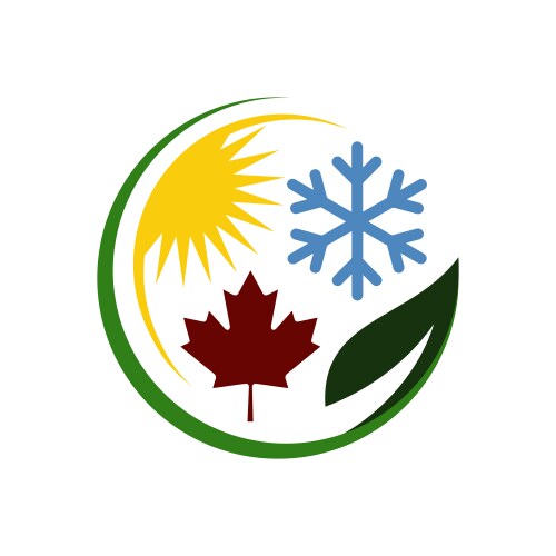 Four seasons icons set Royalty Free Vector Image