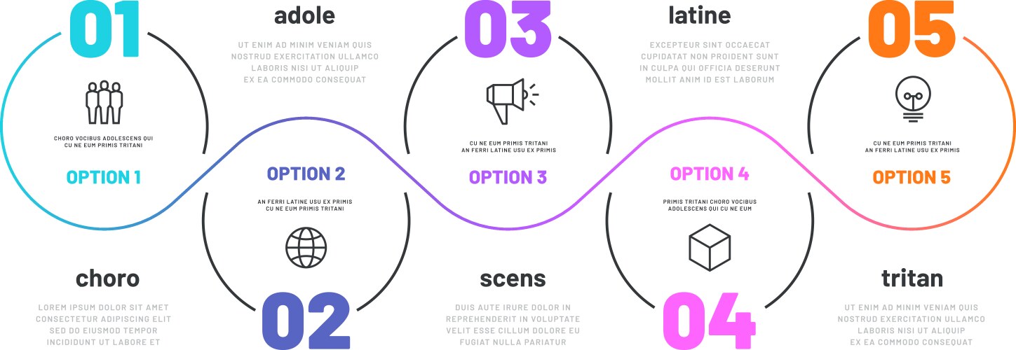 Flowchart schemes and hierarchy diagrams workflow Vector Image